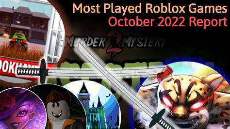 Most Played Roblox Games October 2022 YouTube