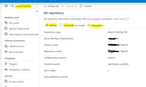 How To Integrate Azure DevOps With Azure Synapse Studio SQLServerCentral