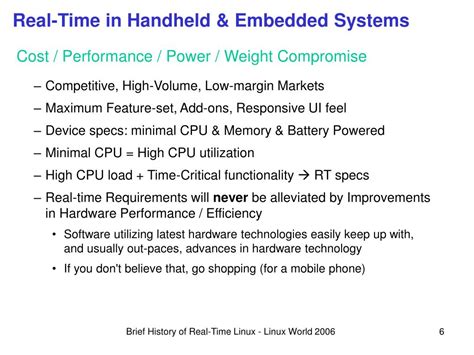 Ppt A Brief History Of Real Time Linux Powerpoint Presentation Free