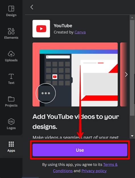 how do i embed a youtube video in canva