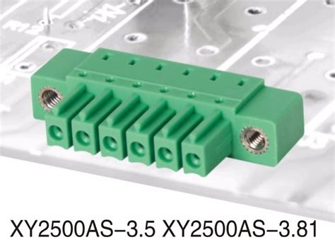 Xinya Xy2500as Replace 15edgam 3 5 3 81 Pitch Pluggable Terminal Block Screw China Terminal