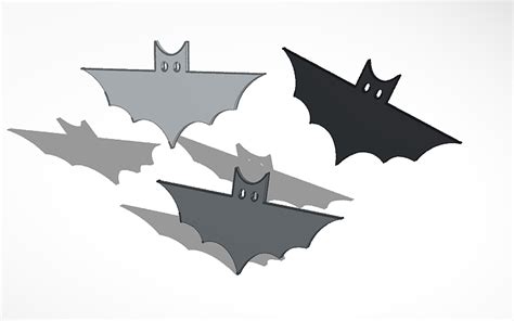 3d Design Bat Tinkercad