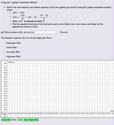 Solved Using The “laplace Transform Method • Derive The