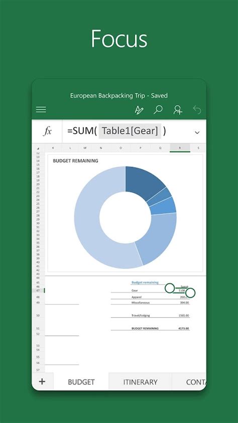 Microsoft Excel Android Apps On Google Play
