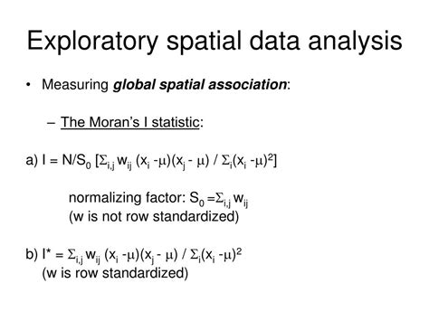 Ppt Introduction To Applied Spatial Econometrics Powerpoint