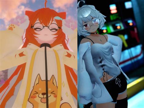 A Created Or Edited Vrchat Avatar Furry Avatar In Vseeface Vrm Mmd