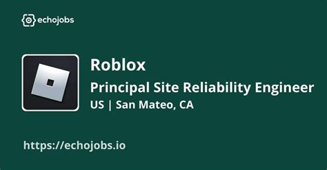 Roblox Is Hiring Principal Site Reliability Engineer Engineering Efficiency Usd 233k 283k Us