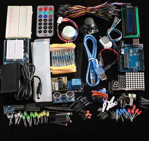 Starter Kit Compatible With Arduino Generic V2 Crcibernética