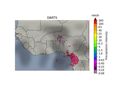 github dice air pysteps nowcast with west africa precipitation data