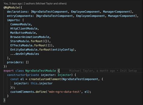 Inject A Provider Into An Angular Element Ngrx Stack Overflow
