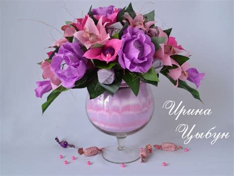 Фото 18 букеты на бокале Ytenok Букет Цветочные композиции Флористика