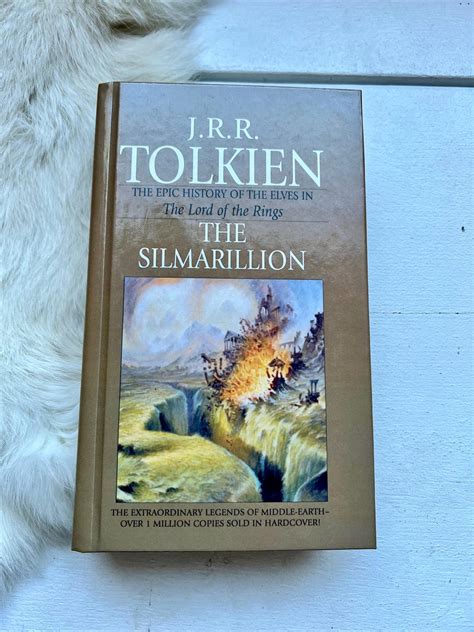Vintage The Silmarillion J R R Tolkien Elves Lord Of The Rings Sci