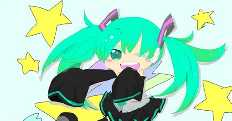 初音ミク みっくみっくみくさん あおのなすののイラスト Pixiv