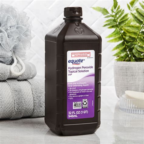 Equate 3 Hydrogen Peroxide 32oz