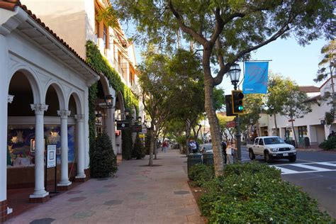 Santa Barbara Downtown California Usa See Any Places