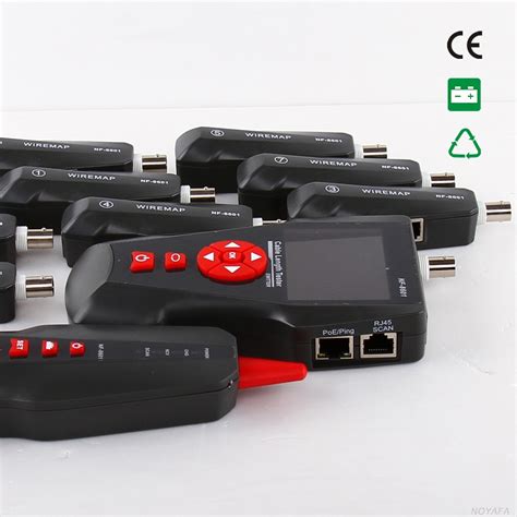 Noyafa Nf 8601w Rj45 Lan Network Cable Tester Tone Tracer Utp Stp Diagnose