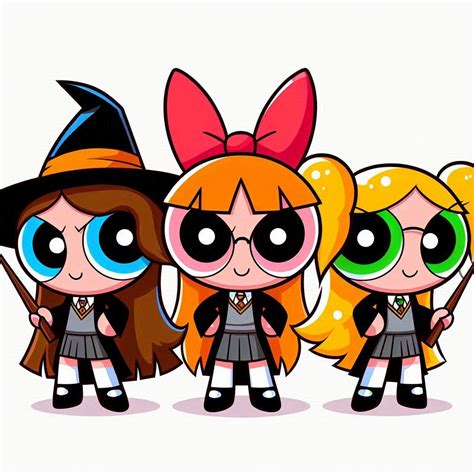 Pin Em Meninas Super Poderosas 💚🩷🩵