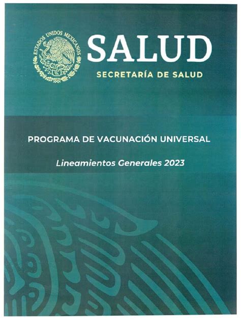 Lineamientosgenerales Pvu 2023 Pdf Lineamientosgenerales Pvu 2023 Pdf