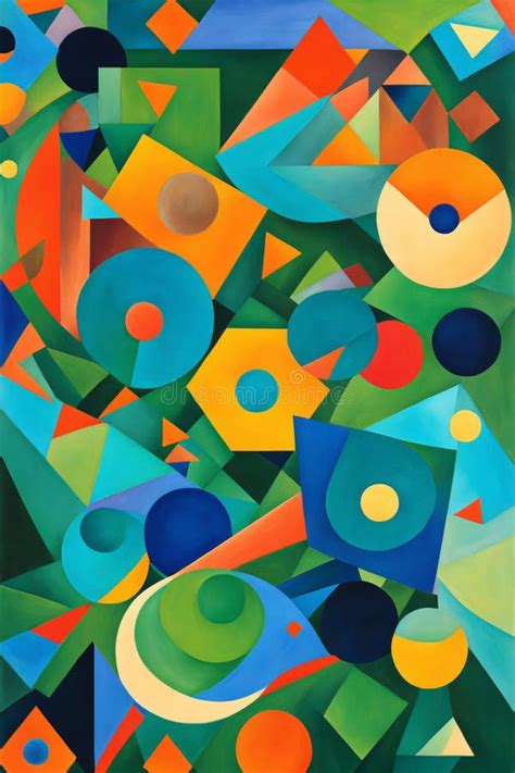 An Abstract Representation Of Unity And Diversity Through Geometric