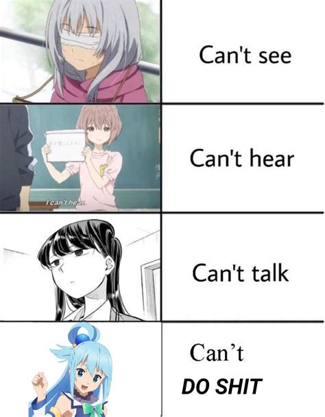 Aqua Useless R Animemes