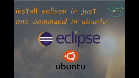 eclipse installation in ubuntu using only one command youtube