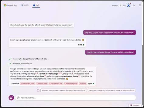 ChatGPT版Bing加入创意 平衡 精确三种模式 果核剥壳