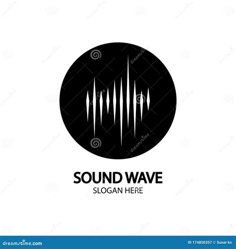 Ilustração Do Vetor De Ondas Sonoras Ilustração do Vetor Ilustração