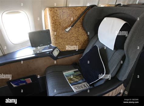 British Airways 747 First Class