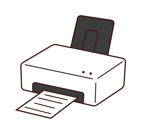 가정용 프린터 그림 무료 일러스트 소재집 Kukukeke