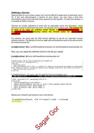 Firewalld PDF Operating Systems Computer Software And Applications