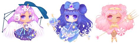 Chibi Batch 3 Speedpaint By Deency On Deviantart