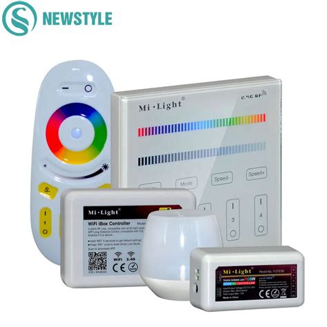 Mi Light RGBW WiFi LED Controller Wireless G RF Touch Remote Control
