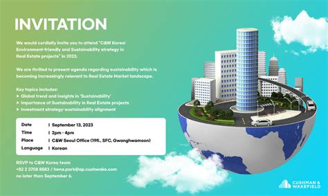 Linkedin Hena Park 페이지 Sustainability 지속가능성 Cre 상업용부동산 쿠시먼