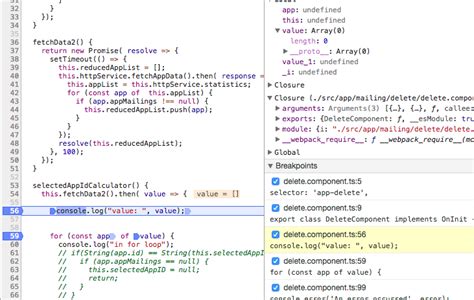Angulartypescript Doesnt Execute For Loop Stack Overflow