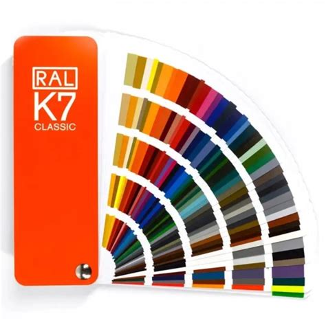 Original Germany Ral Color Card International Standard Ral K7 Classic