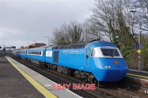 Photo Class 43 Hst 43055 And 43046 With 4 Midland Pullman Mk3 Coaches