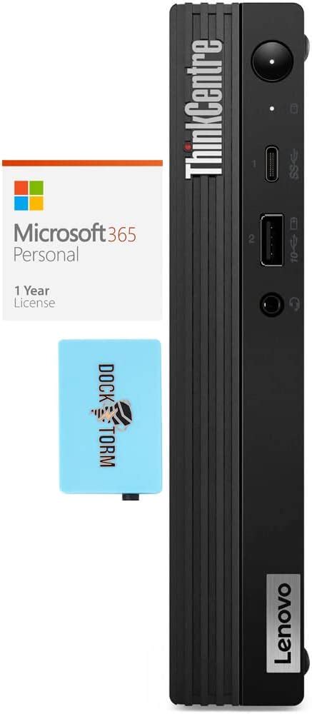 Amazon Com Lenovo Thinkcentre M Q School Business Mini Desktop Intel I T Core Gb