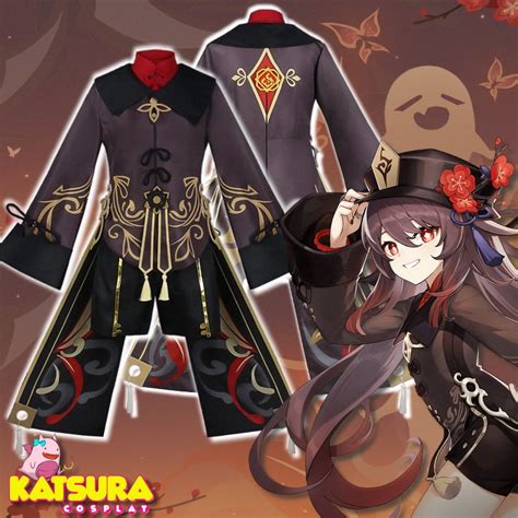 Cosplay Hutao Genshin Impact Katsura Cosplay