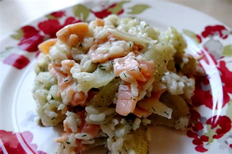 Risotto paresseux au saumon fumé au fenouil et à laneth Régal de