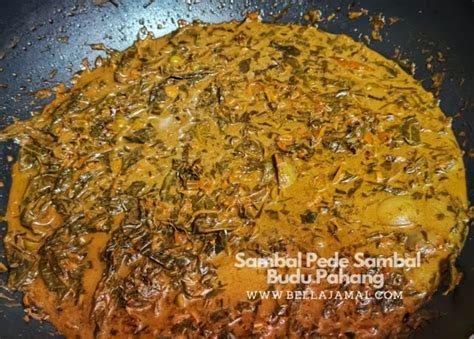 Resepi Sambal Pede Sambal Budu Masakan Pahang Ini Adalah Bellarina