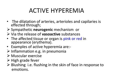 Arterial Hyperemia Examples At Abbey Bracy Blog