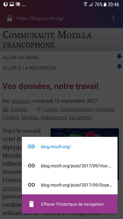 Firefox Focus Pour Android Se Met Aux Onglets Communauté Mozilla
