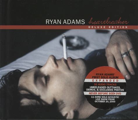 Ryan Adams Heartbreaker Deluxe Edition Uk 3 Disc Cd Dvd Set