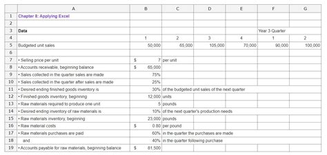 Solved Chapter 8 Algo Applying Excel Exercise Part 2 Of