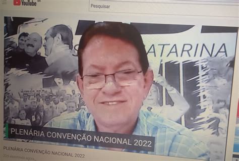 Presidente do MDB catarinense participa da convenção nacional MDB