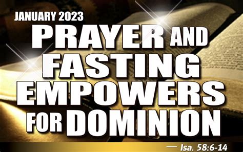 Winners Chapel Prophetic Focus For January 2023