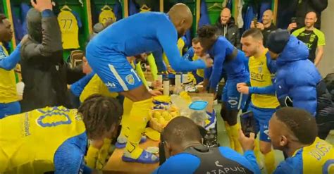 La Joie Du Vestiaire Après As Saint Étienne Fcsm