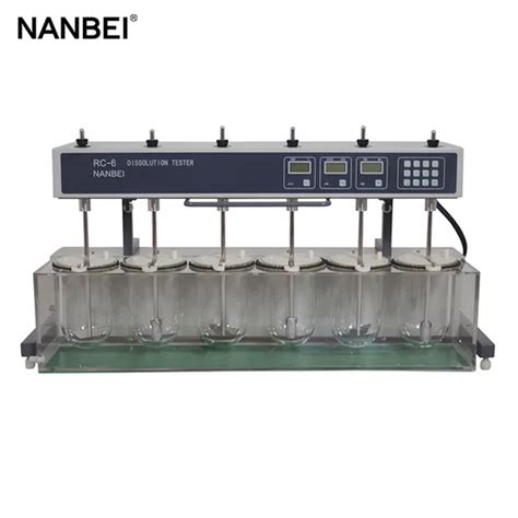 Rc 6 6 Vessel Dissolution Tester Apparatus Dissolution Tester And