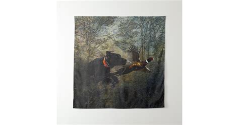 Gsp Hunting Pheasant Tapestry Zazzle