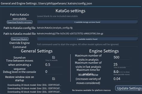 Error Ssl Certificate And No Binaries Available For Macos · Issue 590